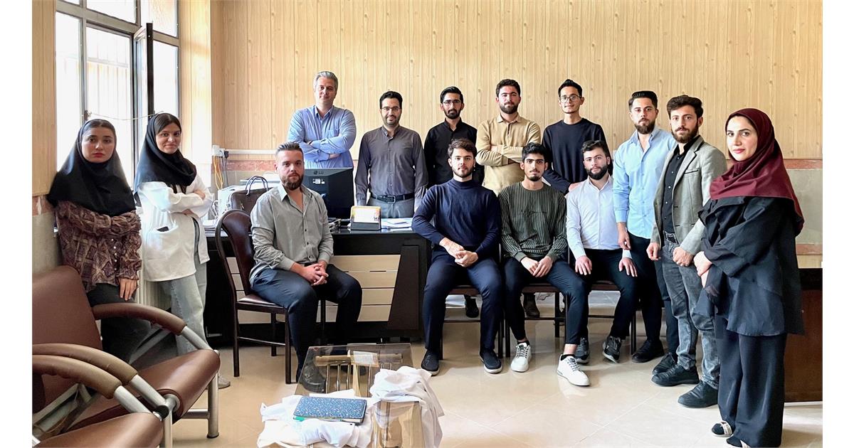 Meeting with international students of laboratory science department